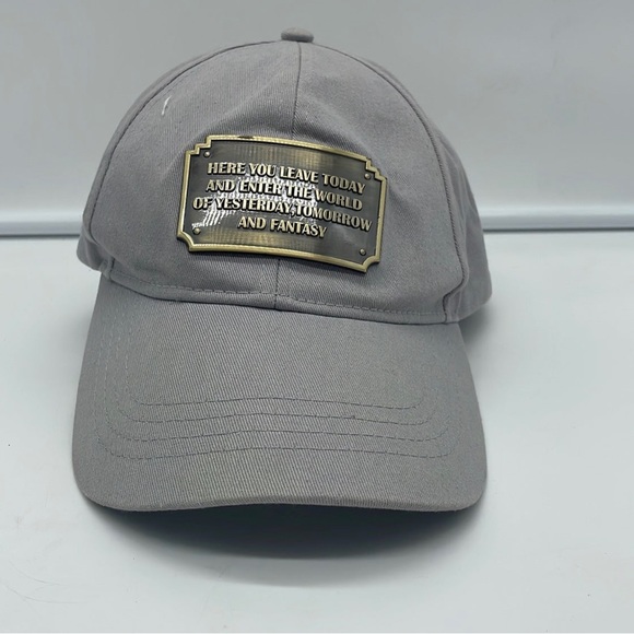 Disney | Accessories | Grey Disneyparks Walt Disney Quote Cap | Poshmark